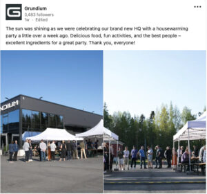 Grundium Celebrates New Headquarters | Tissuepathology.com